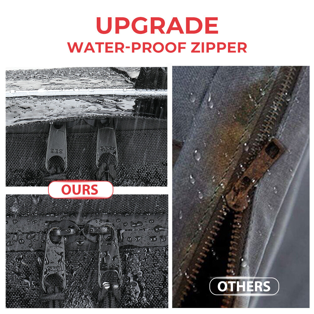 ATV Part Rear Rack Back Seat Storage Pack Luggage Bag Cushion Pad ...