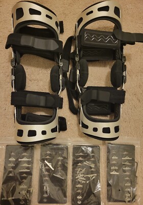 Metal Knee Braces - 2 included - osteoporosis OA reliever | eBay