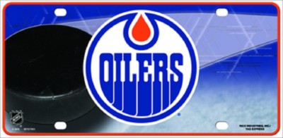EDMONTON OILERS NHL METAL NOVELTY LICENSE PLATE TAG | eBay