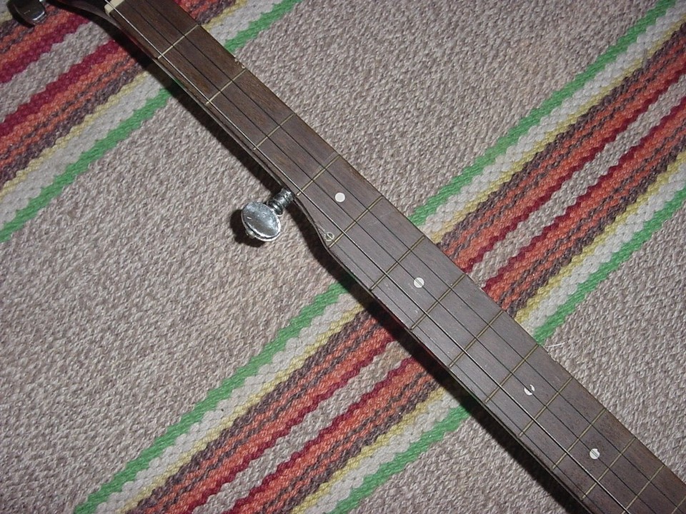 CHICAGO BANJO 5 STRING GREAT CONDITION 70S ANTIQUE VINTAGE BANJO RARE ...