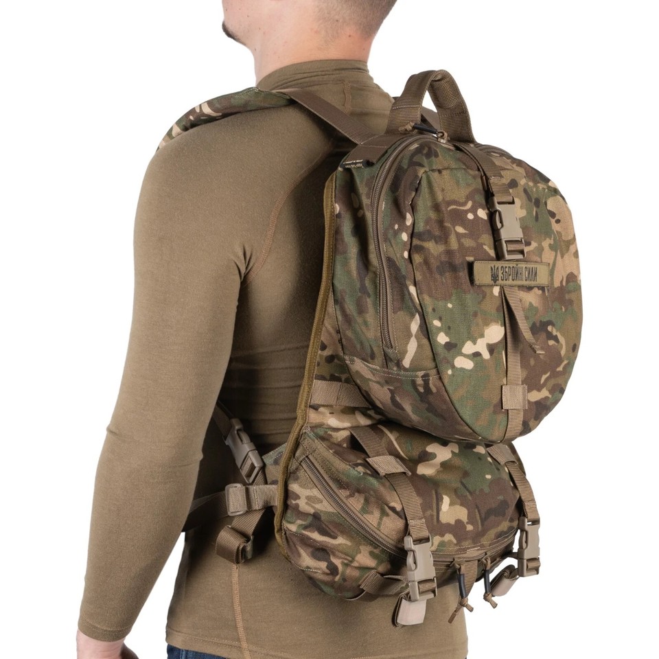 NIR Combat backpack for disk magazines DP-27 "BASE" Multicam MTP/MCU ...