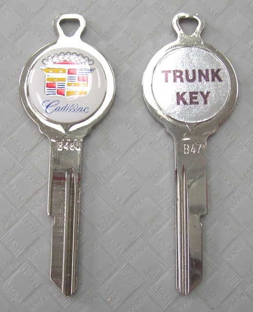 Corvette Black C4 White Gold Deluxe Classic Key Set C 4 Keys 1982 82 ...