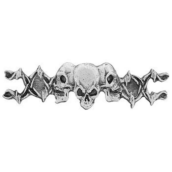 Barbed Wire Skull Drawing
