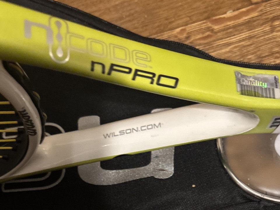 Wilson NCode NPro tennis racket racquet 4-1/4 L2 Mint Condition | eBay