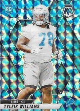 2025 Panini Mosaic - Rookies Tyleik Williams #397 Orange Fluorescent ...