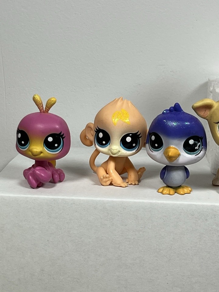 LPS Lot HUGE 28pc Littlest Pet Shop Toys Pets Animals Rare Cats Dogs ...