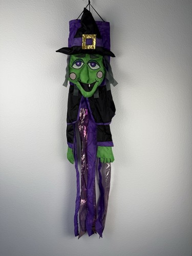 Halloween Witch Windsock 48 Inch Outdoor Decoration Garden Decor ...