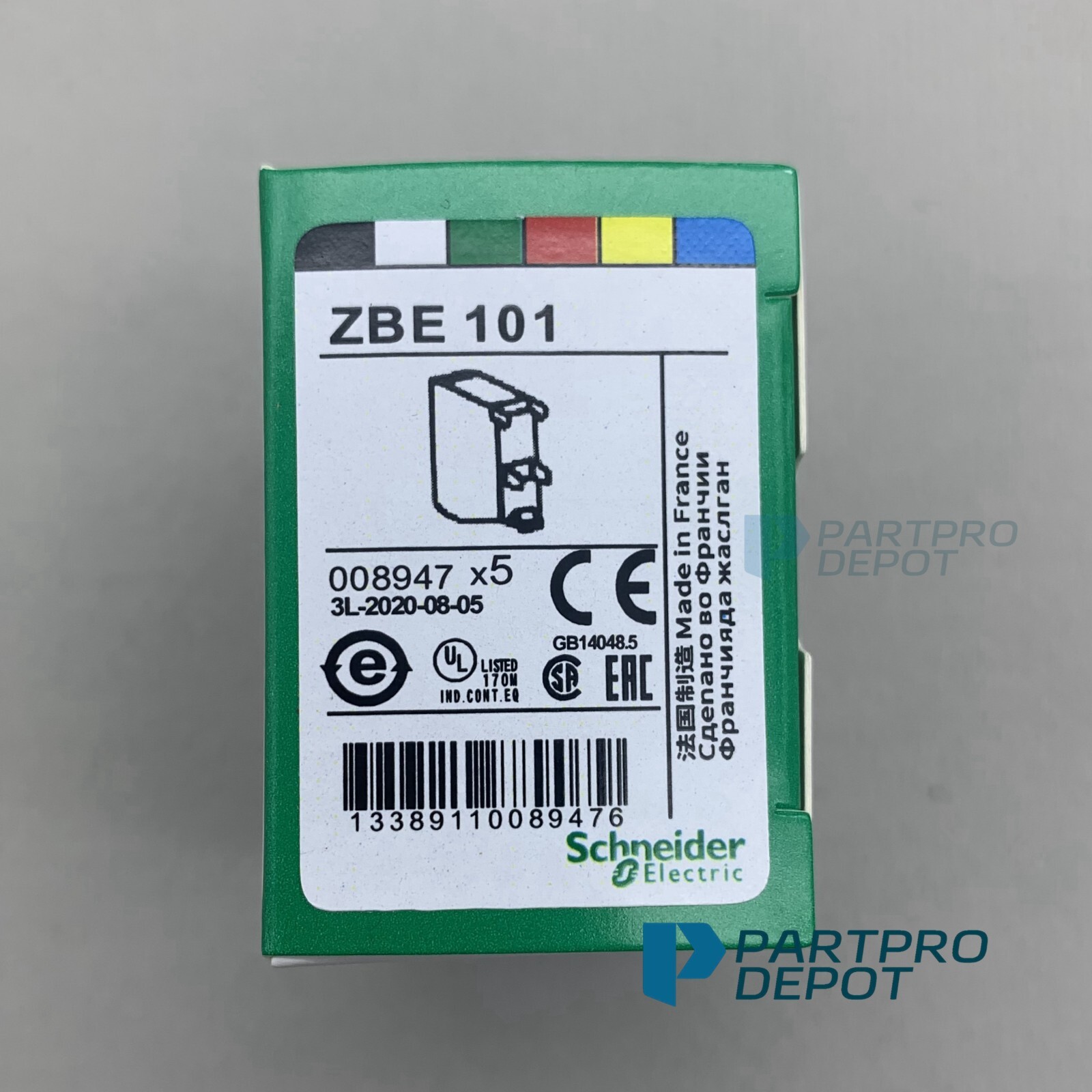 NEW Schneider Electric ZBE-101 Auxl Contact Nopen ZBE101 | eBay