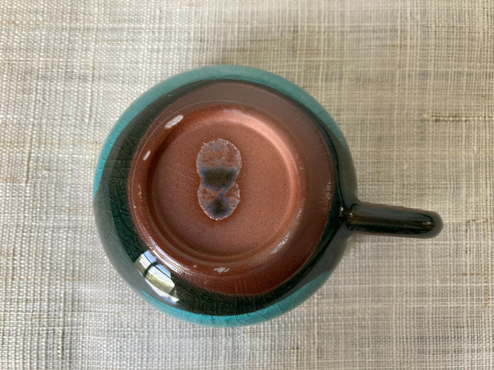 Japanese Vintage Akazu Ware from Seto Coffee Cups and Saucers Set of ...