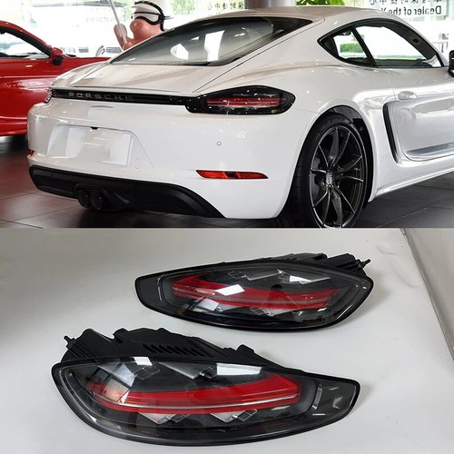 LED Tail Light For Porsche 718 2013-2023 Rear Bumper Lamp Flow Turn ...