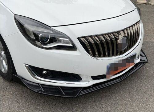 3p Front Bumper Lip Splitter Kit Trim For Buick Regal 2014-2017 ABS ...