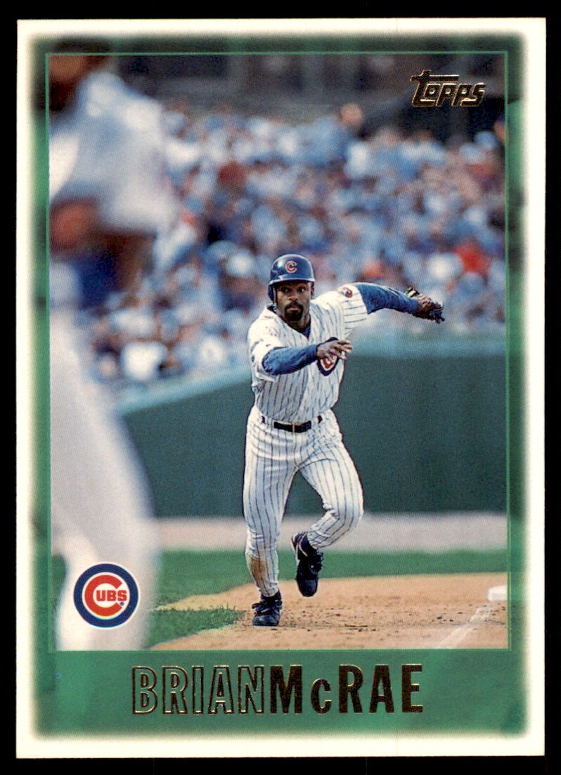 1997 Topps Baseball Card Brian McRae Chicago Cubs #74 | eBay