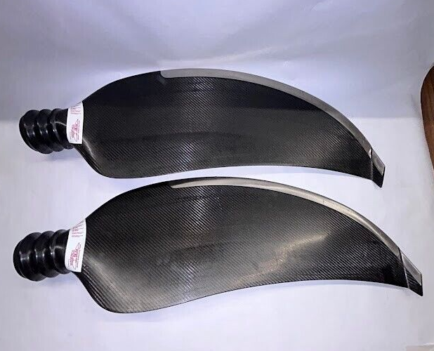 Sensenich Airboat Propellers Carbon Fiber Model L74W6 S/N 68509 & 68356