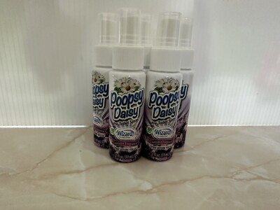 8 PACK WIZARD POOPSY DAISY "LAVENDER" TOILET SPRAY “SPRAY BEFORE YOU GO ...