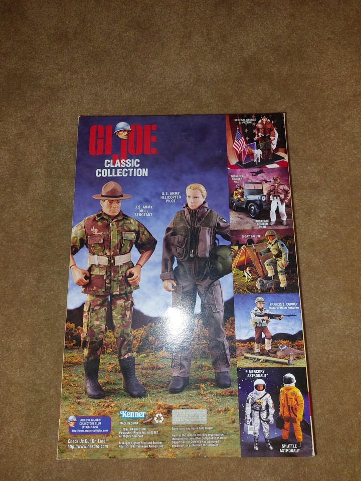 Limited Edition 1997 Hasbro GI Joe Jane US Army Helicopter Pilot brown ...