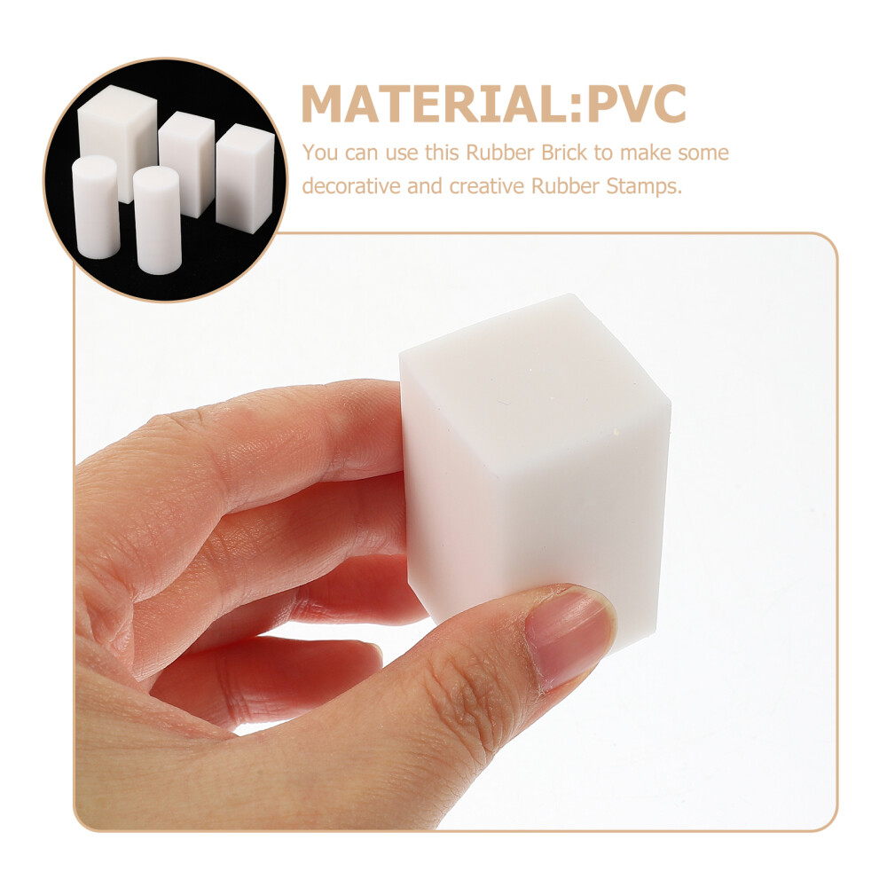 Set of 4 Printing Linoleum Block Square Tool Engraving Eraser Material ...