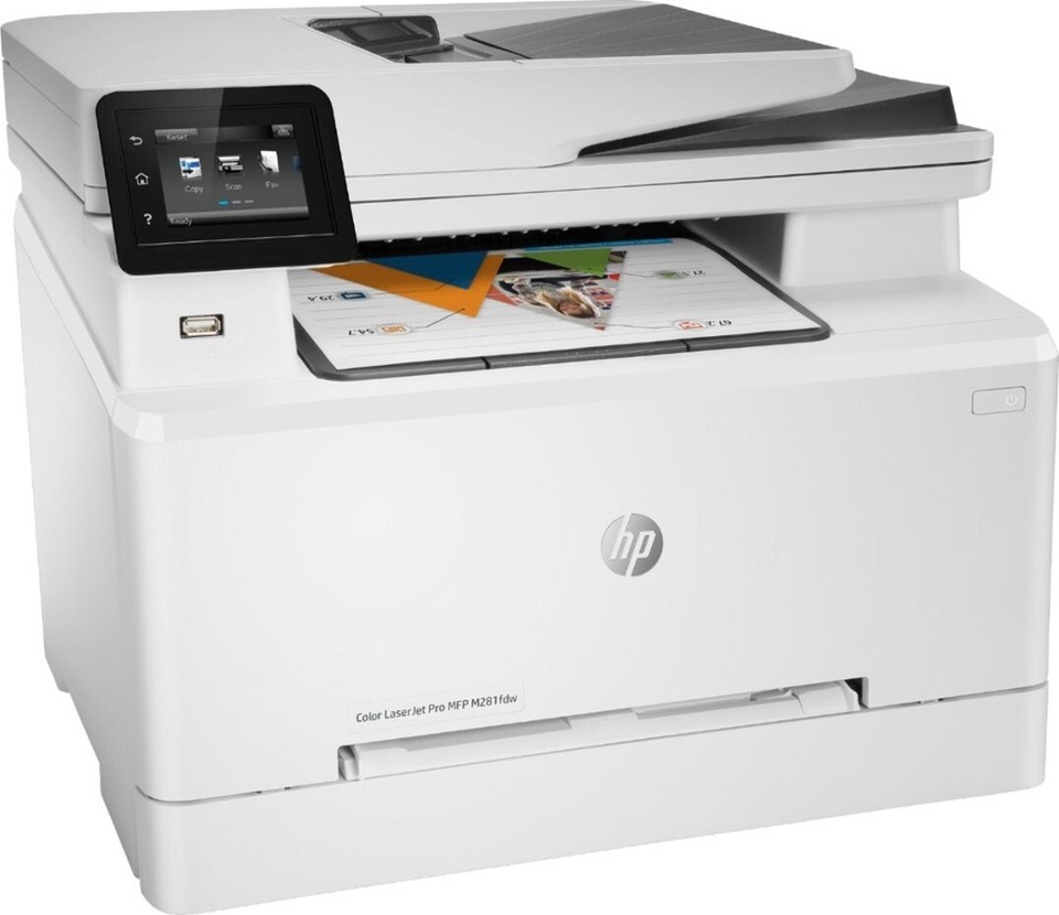 HP LaserJet Pro M281cdw Wireless Color Laser All-In-One Printer GRADE A ...