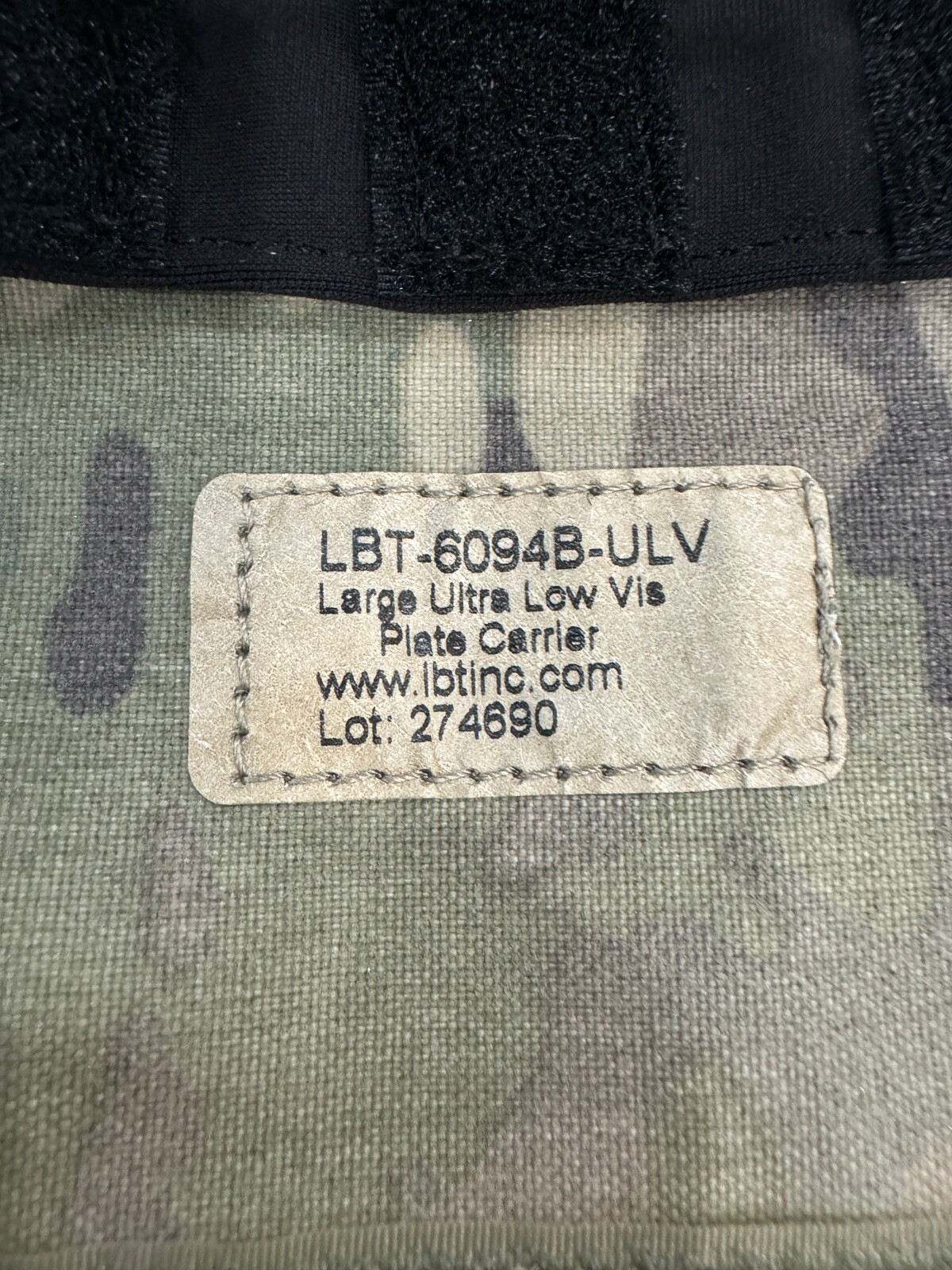 London Bridge Trading LBT-6094B ULV Plate Carrier Large Multicam | eBay