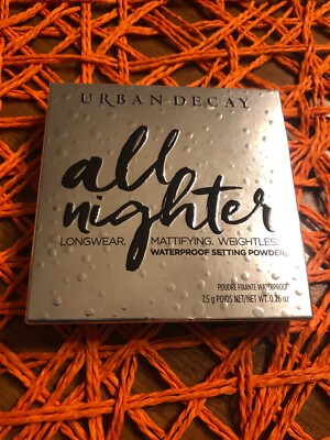 NIB Full Size Urban Decay ALL NIGHTER Longwear Mattifying Setting ...