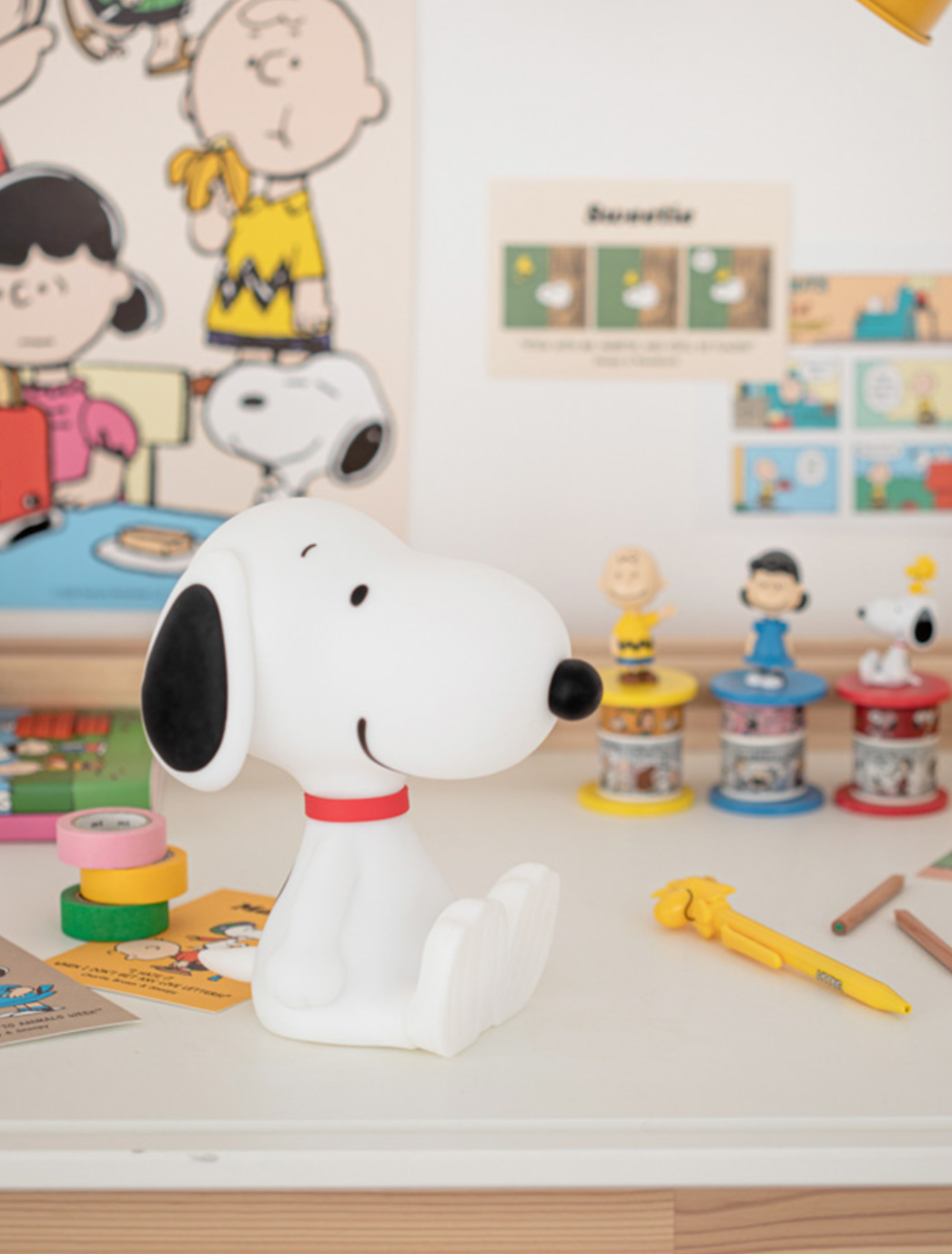 [SNOOPY PEANUTS] TOUCH MOOD LAMP Night Light Lamp Limited Edition | eBay