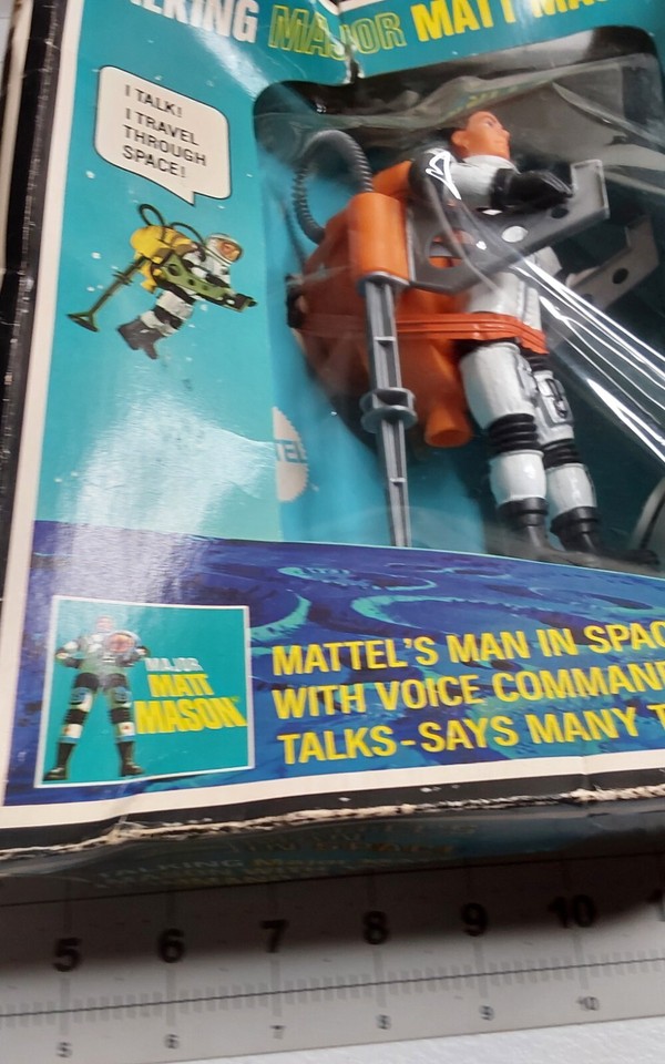 1969 Mattel Boxed Unused Talking Major Matt Mason | eBay