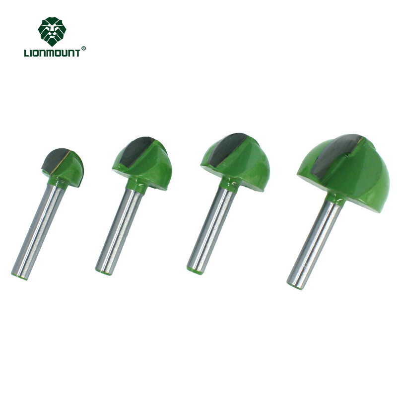 6mm Shank Core Box Router Bit Round Nose Cove Box Woodworking Cutter ...