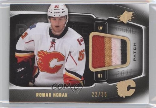 2011-12 SPx SPx Rookie Patch Spectrum /35 Roman Horak #173 Rookie Patch ...