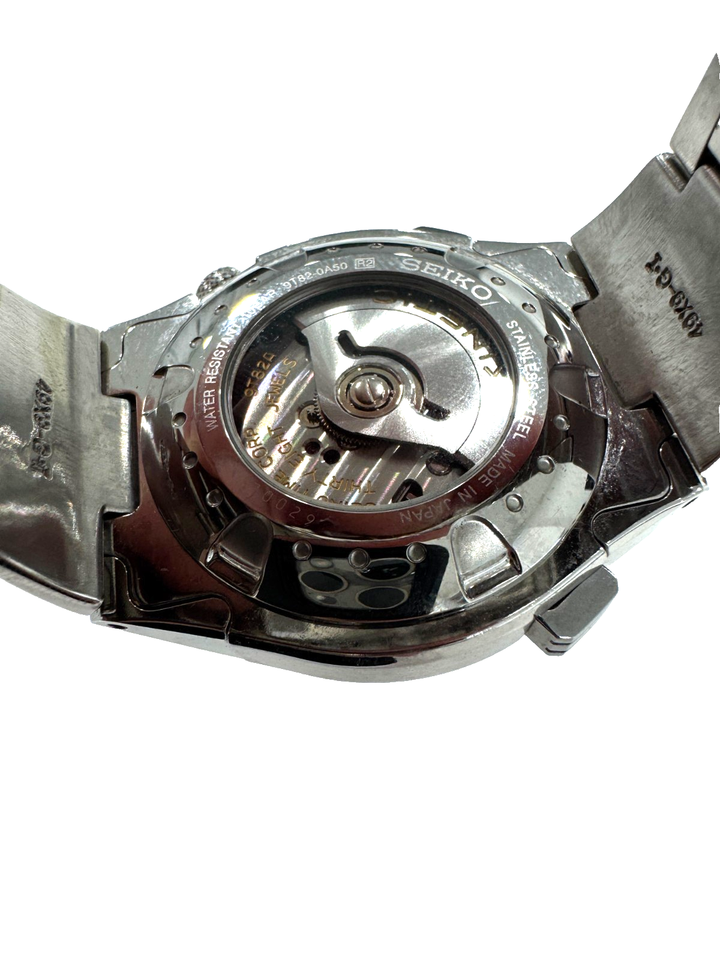 Seiko Sportura Kinetic Chronograph 9T82-0A50 Men's Watch - MINT ...