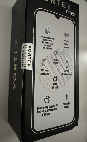 VORTEX PG65 Blue NEW SEALED Carrier Unknown 6.5" 4GB RAM 64GB ROM | eBay