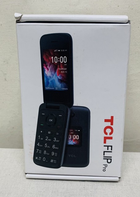 TCL Flip Pro 4GB (Black) - Verizon 4G LTE Flip Phone - Very Good for ...