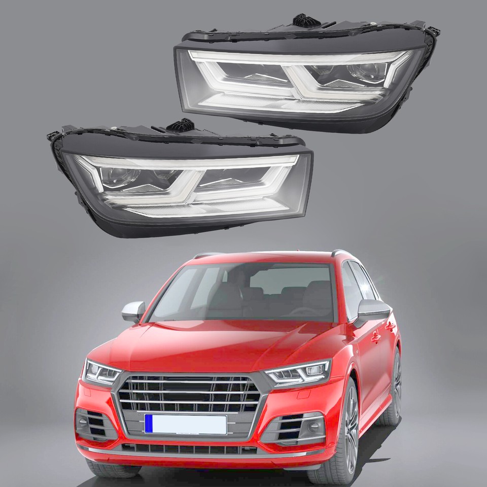 For 2018-2020 Audi Q5 SQ5 Full LED Headlight Assembly Headlamps Left ...