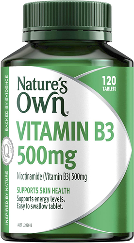 Nature'S Own Vitamin B3 500Mg - Supports Energy Levels - Supports Skin ...