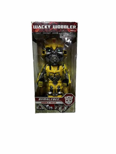 Wacky Wobbler Bobble-Head Transformers BUMBLEBEE Figurine (2009, Funko ...