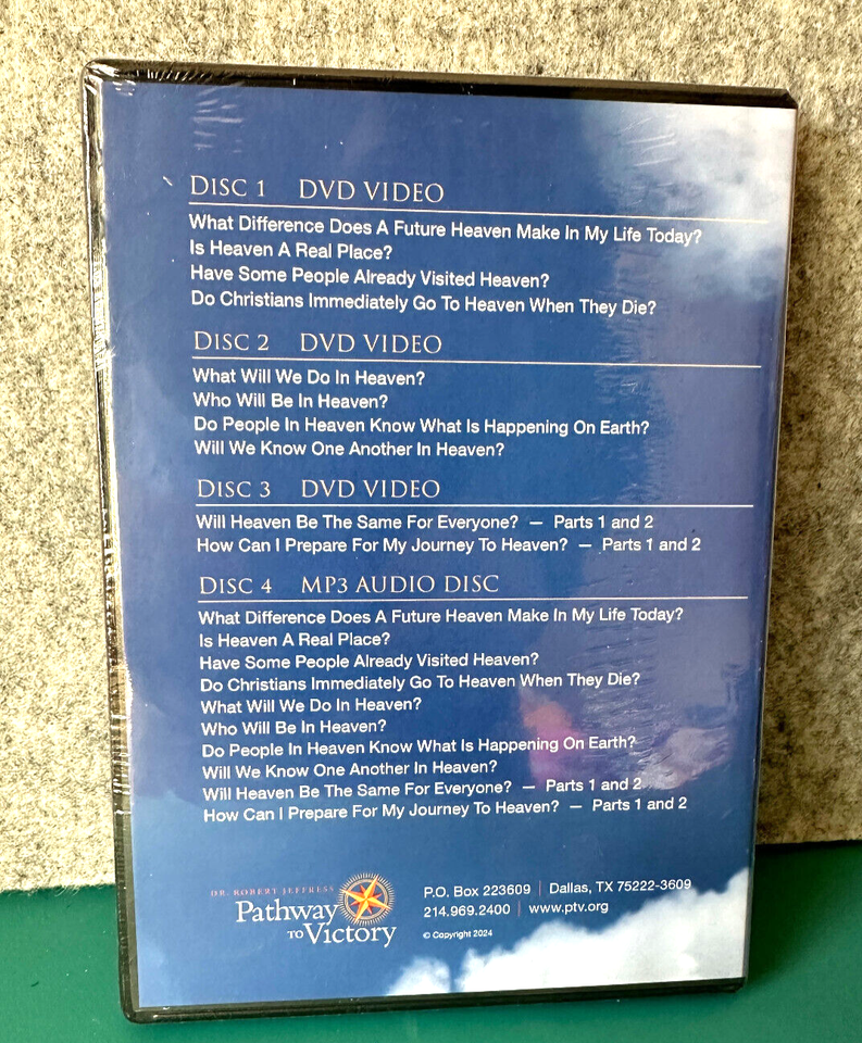 Robert Jeffress Place Called Heaven Eternal Home DVD MP3 Sealed | eBay