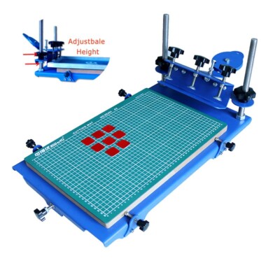 Silk Screen Printing Desktop 3 Direction Micro-registration Screen ...