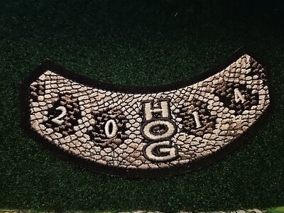 Harley Davidson Motorcycles HOG Patch Owners Group " 2014 " Iron On ...