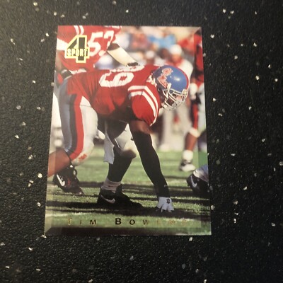 Tim Bowens RC 1994 Classic Football 4 Sport #70 NFL Miami Dolphins DT ...