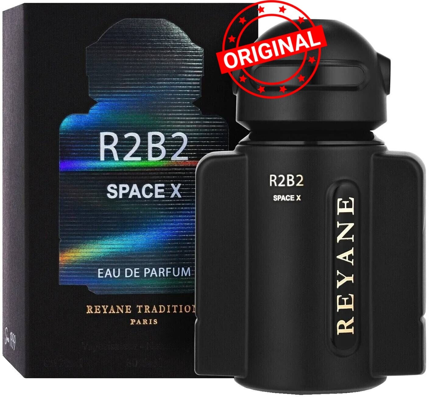 R2B2 Space X By Reyane Tradition 3.3 FL OZ / 100 ml EDP Perfume Men Box ...