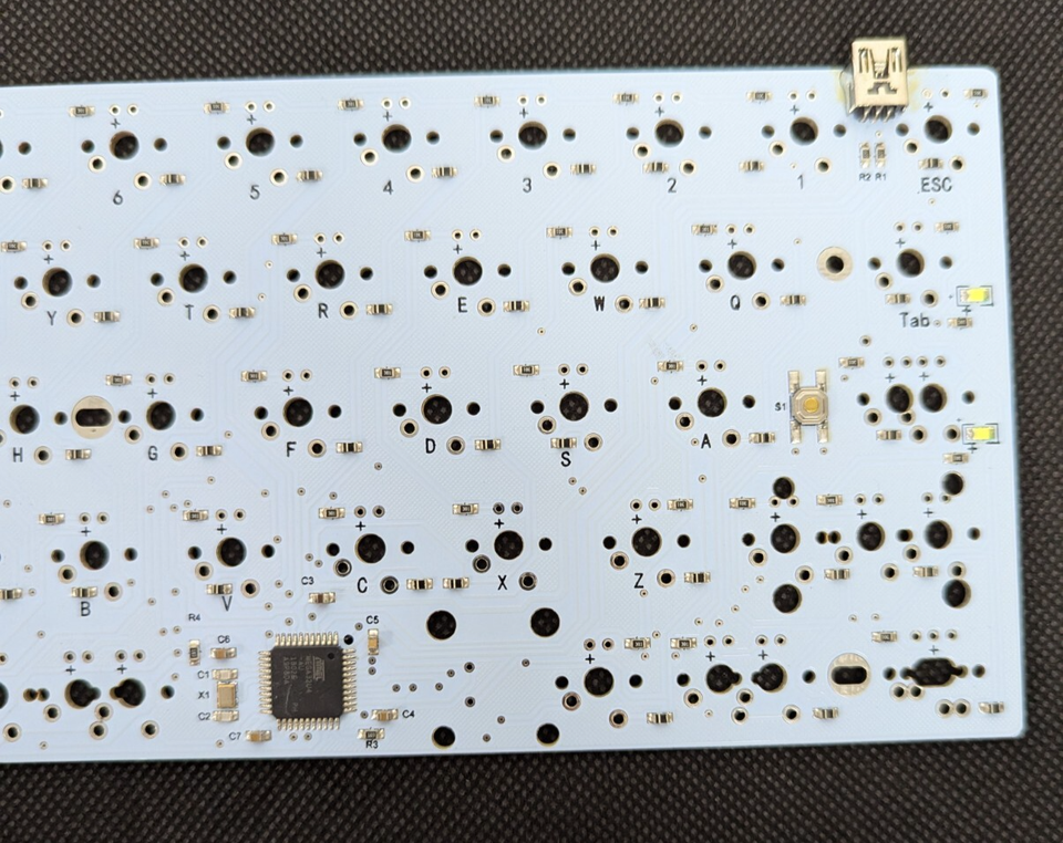 DROP × TADA68 Mechanical Keyboard PCB –68-Key 65% -QMK Compatible–MX ...