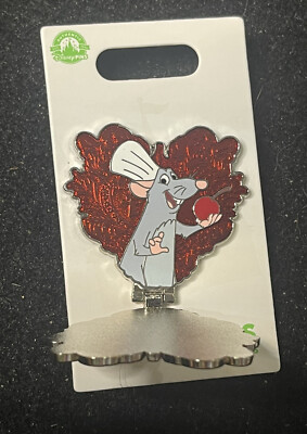 Disney Remy Ratatouille Adventure Remy Holding Cherry Pin New OE Pin In ...