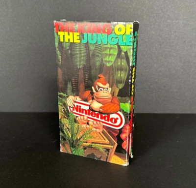 Nintendo Promo VHS Video Donkey Kong Country - King of the Jungle 1994 ...