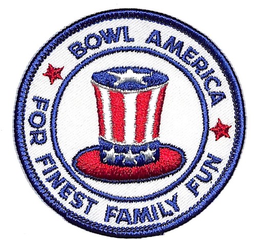 Bowl America For Finest Family Fun Embroidered Bowling Patch | eBay
