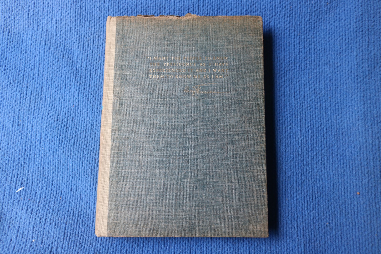 Vintage Mr. President Book by William Hillman The Presidency Of Harry S ...