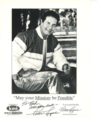 Autographed 8x10 Photo Bodybuilder Actor Peter Lupus TV'S Mission ...