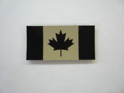 CANADA FLAG TAN ON IR MB SolasX MINI PATCH W/VELCRO® BRAND FSTNR PRINT ...