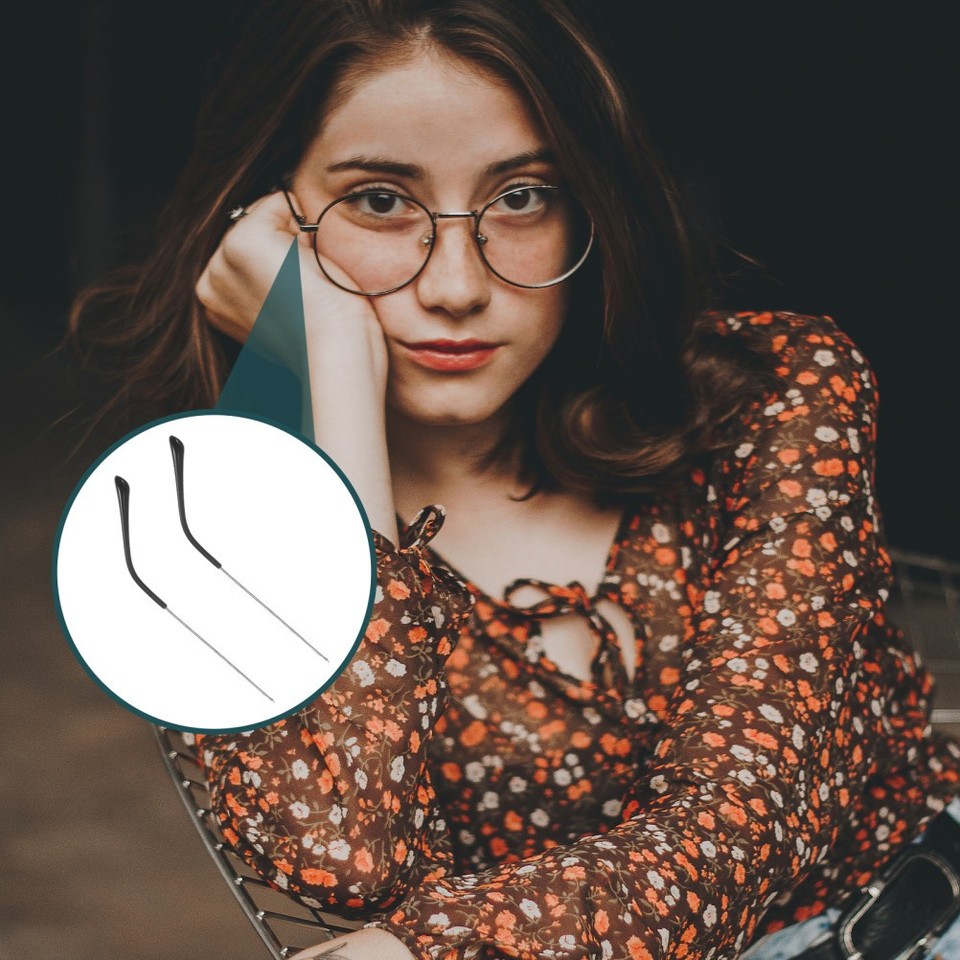 Glasses Temple Replacement Temples Metal Accessories for Eyeglasses Arm ...