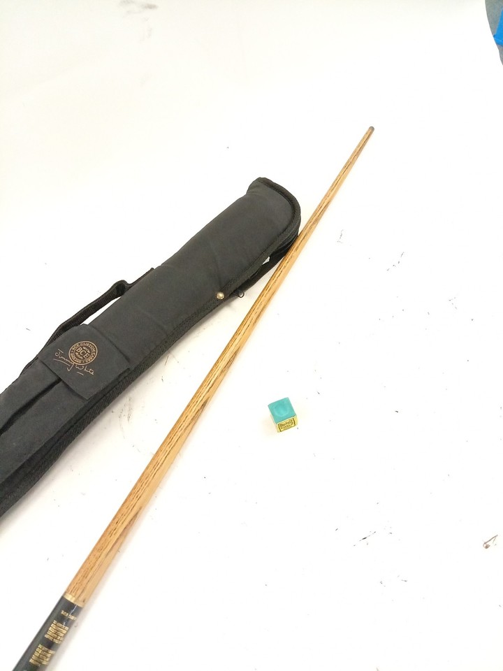 BCE Custom Pool Cue Jimmy White With Carry Case And Chalk Collectors ...