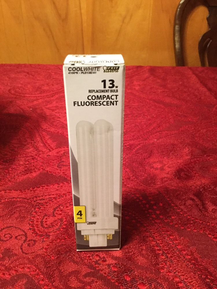 Feit Electric PL13/41/MP 13-Watt PL Compact Fluorescent Bulb Soft White ...