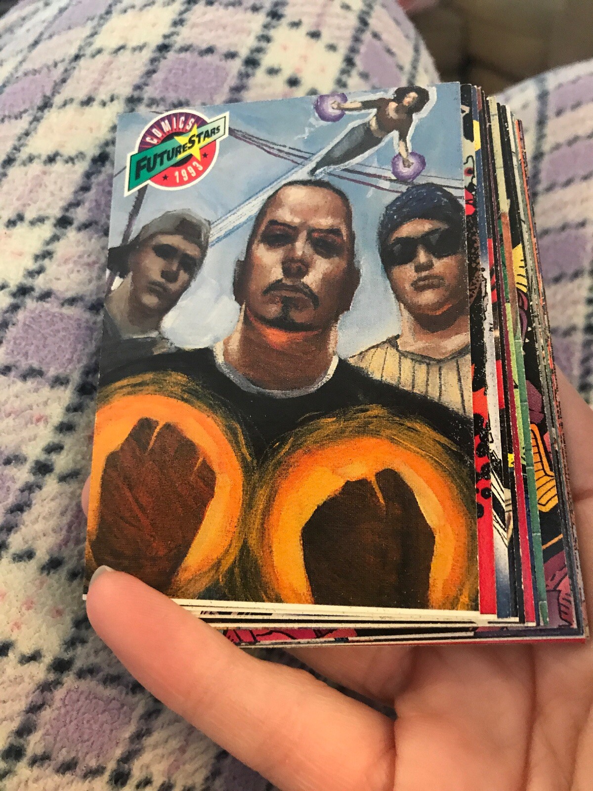 1993 MAJESTIC ENTERTAINMENT COMICS FUTURE STARS TRADING CARDS LOT OF 19 ...