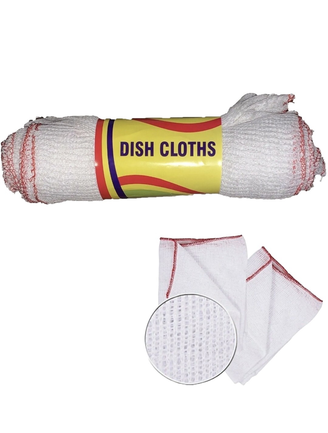 10 x Large Dish Cloths UK Cleaning Dishcloth Washing Up Absorbent ...